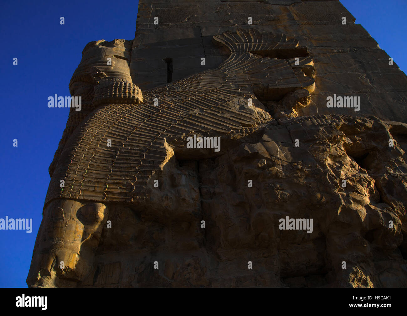 Gate of all nations at persepolis, Fars province, Marvdasht, Iran Stock ...