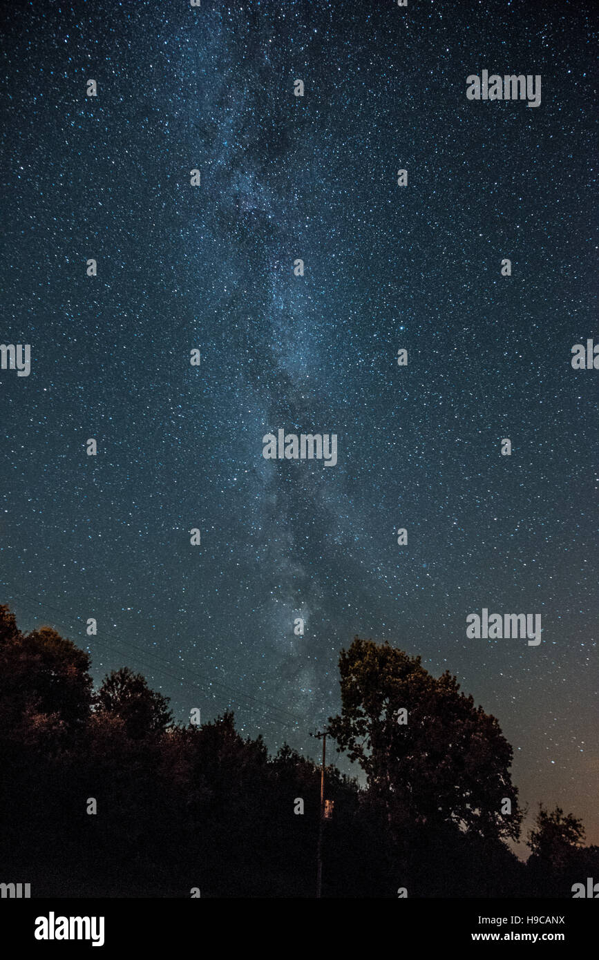 Treeline Silhouette High Resolution Stock Photography and Images - Alamy