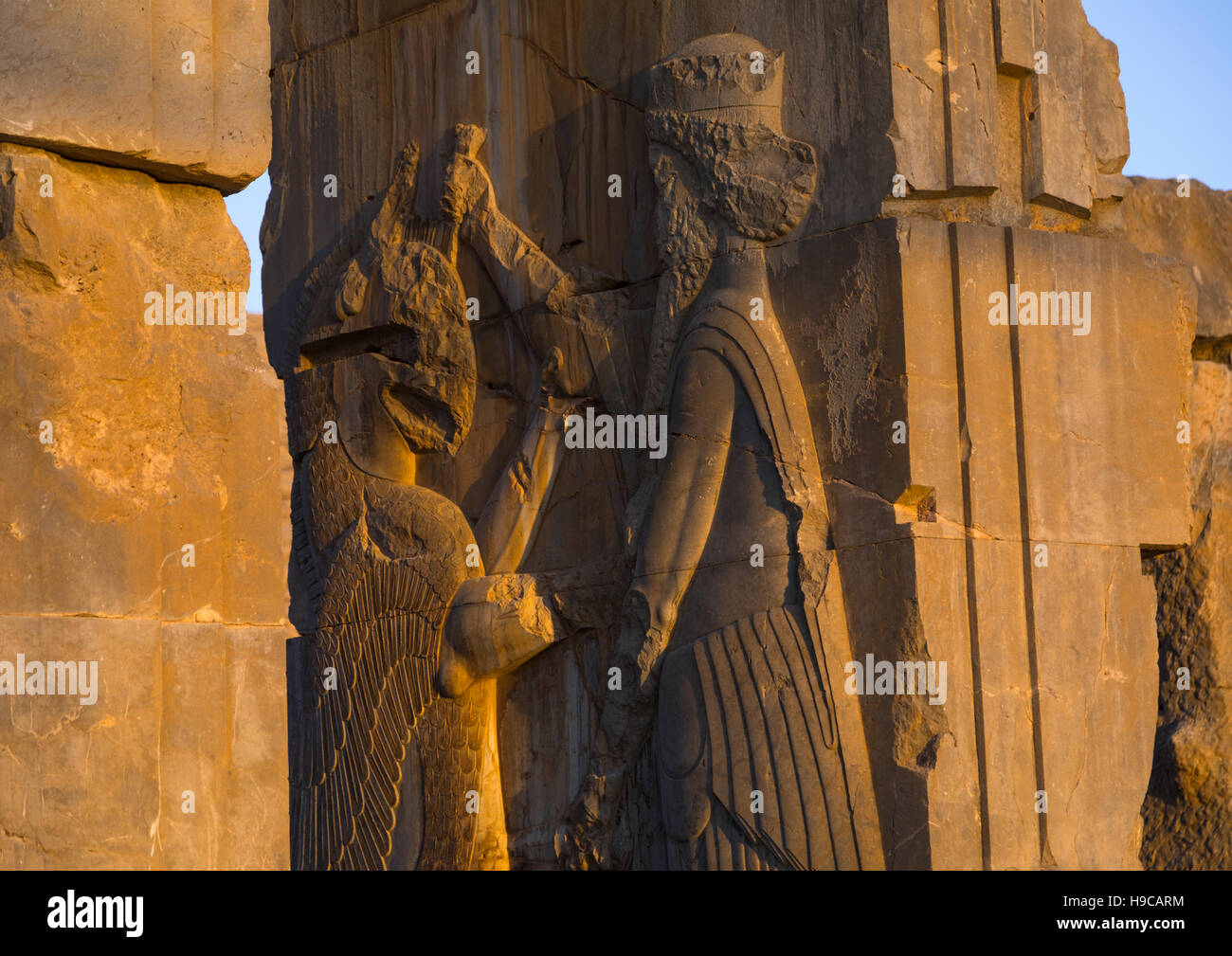 The site of persepolis, Fars province, Marvdasht, Iran Stock Photo - Alamy