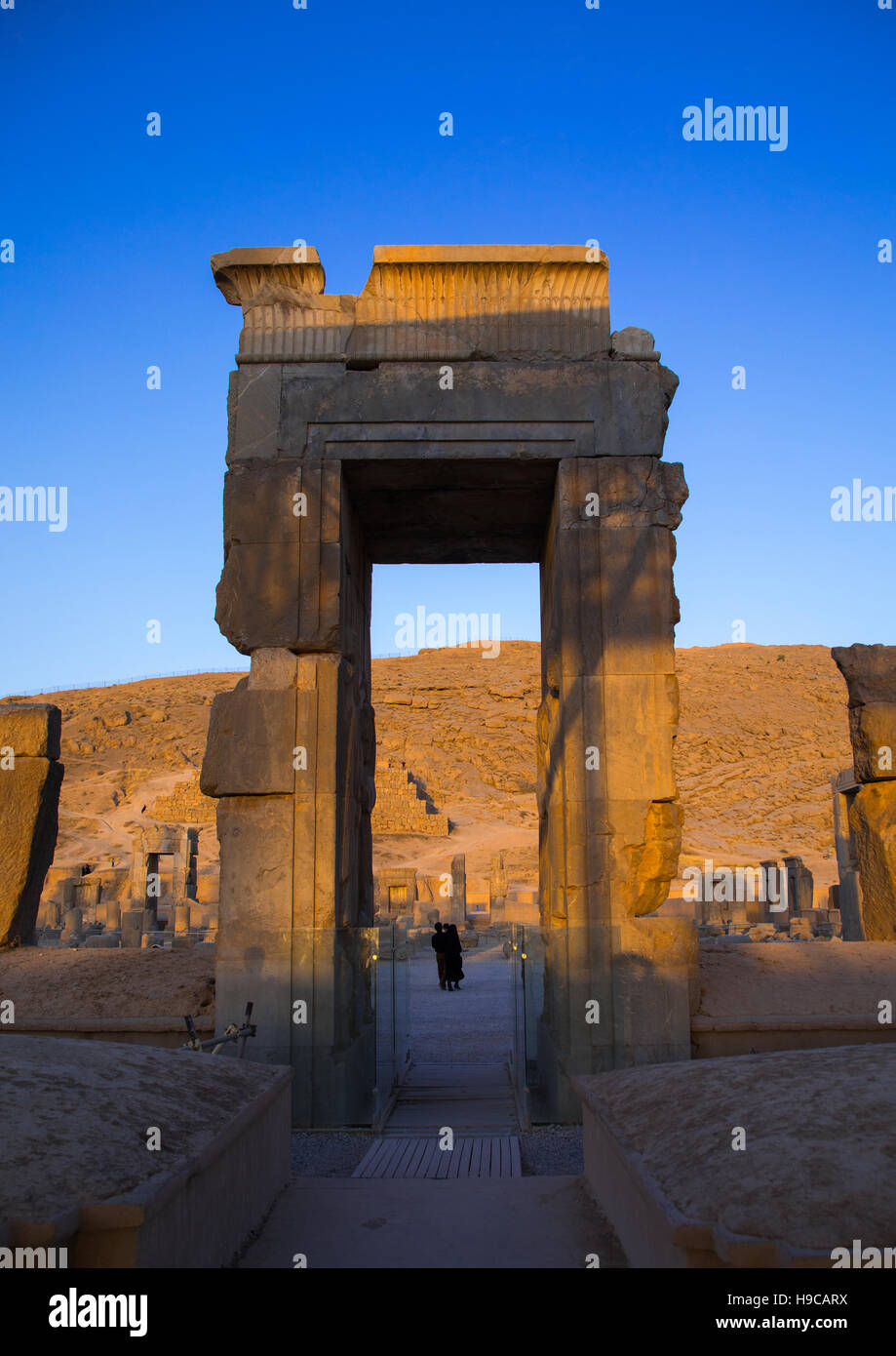 The site of persepolis, Fars province, Marvdasht, Iran Stock Photo - Alamy