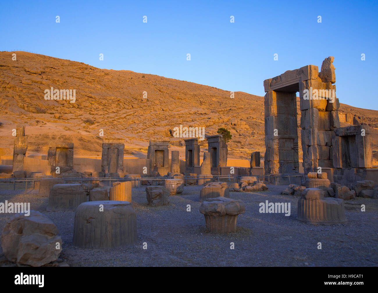 The site of persepolis, Fars province, Marvdasht, Iran Stock Photo - Alamy