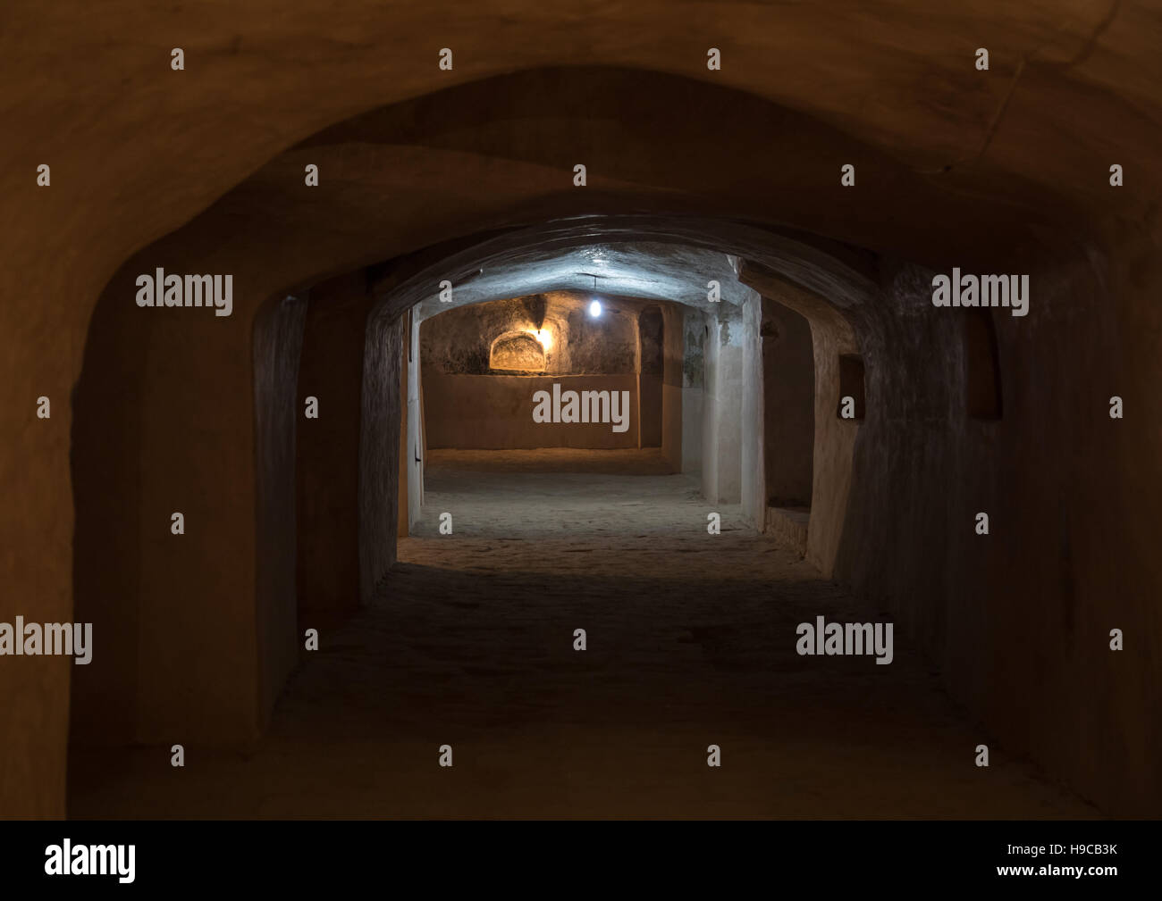 Jameh mosque basement, Isfahan province, Nain, Iran Stock Photo - Alamy