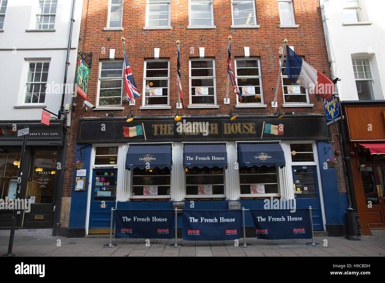The French House, renowned pub in the heart of Soho, where actors ...