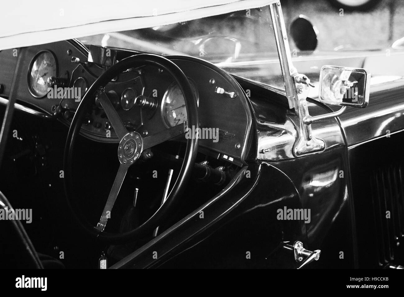 Photo MG model TA, roadster, photo auto wheel Stock Photo - Alamy