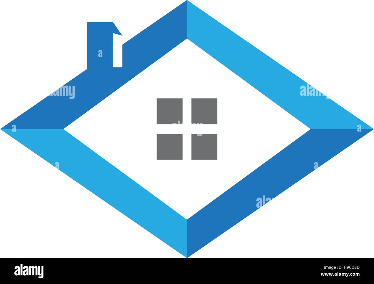 Home and Building Business Property Logo Template Stock Vector Image ...