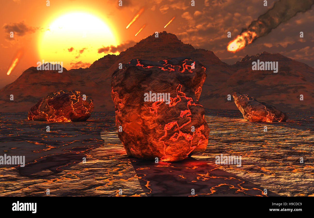 Hadean eon hi-res stock photography and images - Alamy