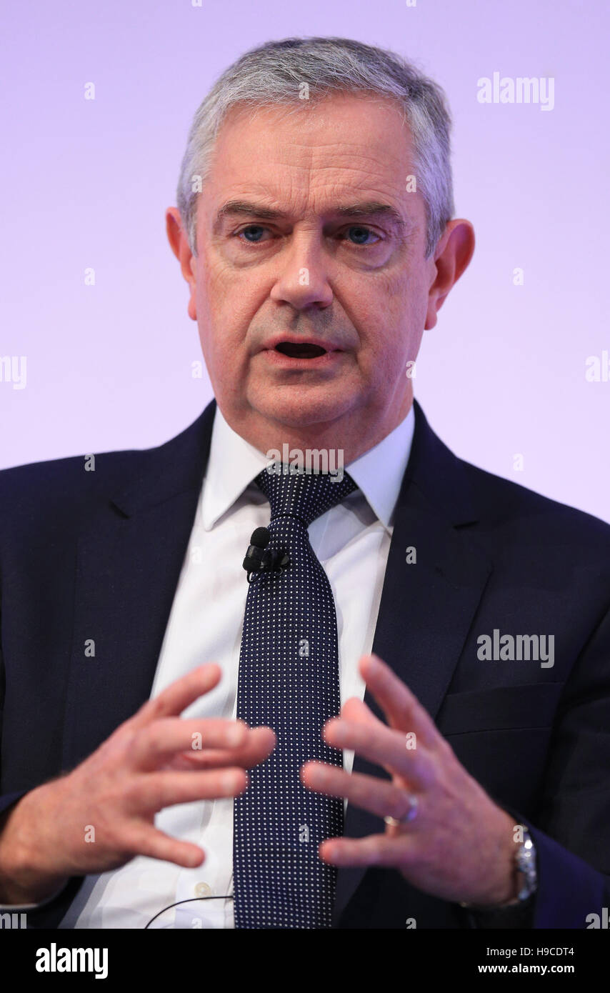 Ian Funell, Managing Director, UK, ABB, attends the Confederation of ...