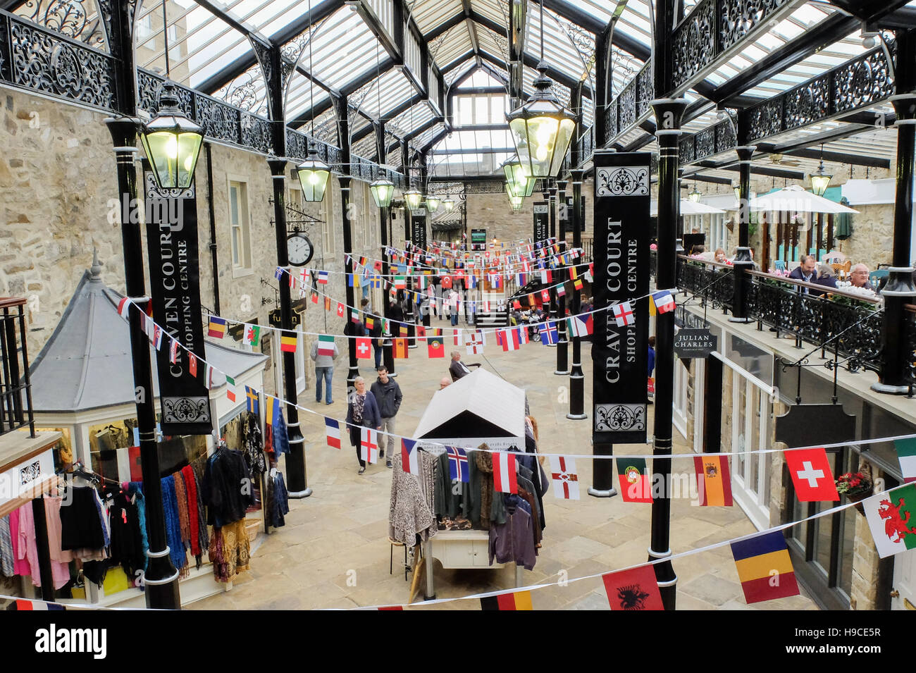 Craven Court shopping centre in Skipton, North Yorkshire, UK Stock ...