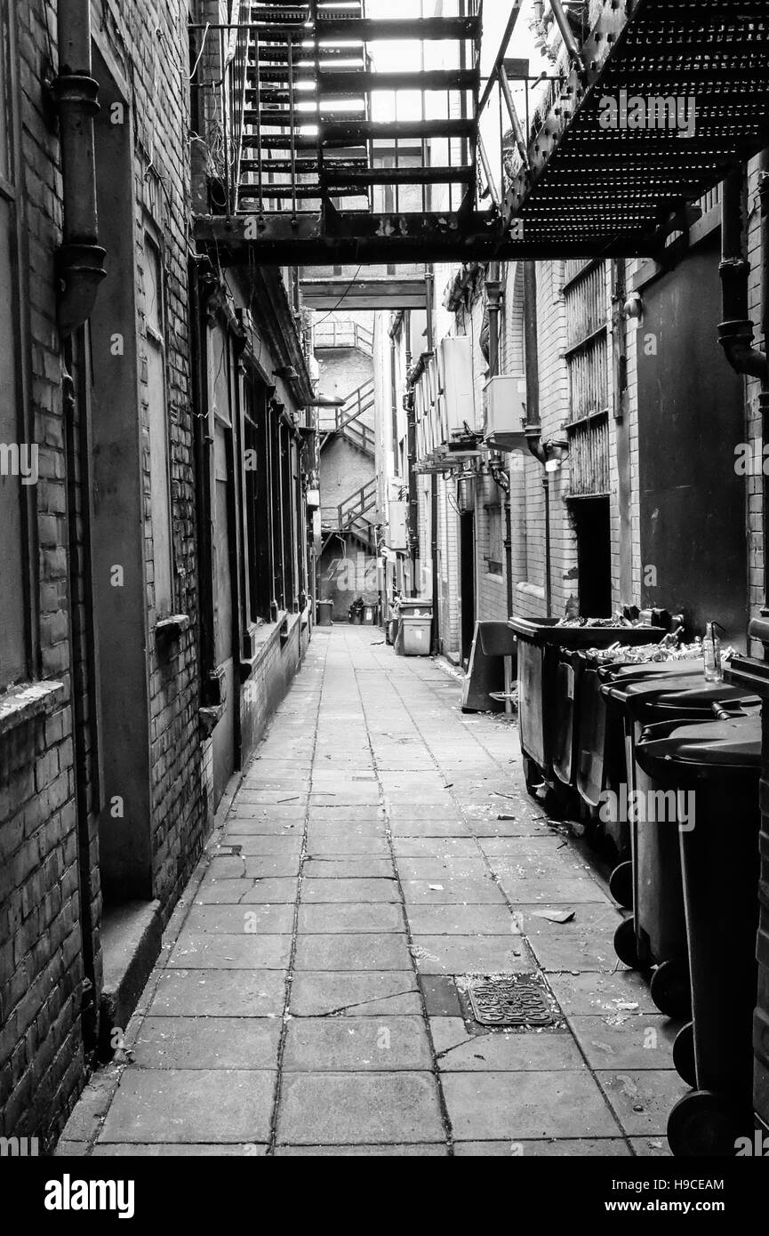 Alleyway off Cloth Hall, Newcastle, Tyne and Wear, England, UK Stock ...