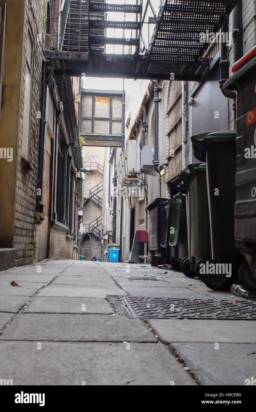 Alleyway off Cloth Hall, Newcastle, Tyne and Wear, England, UK Stock ...