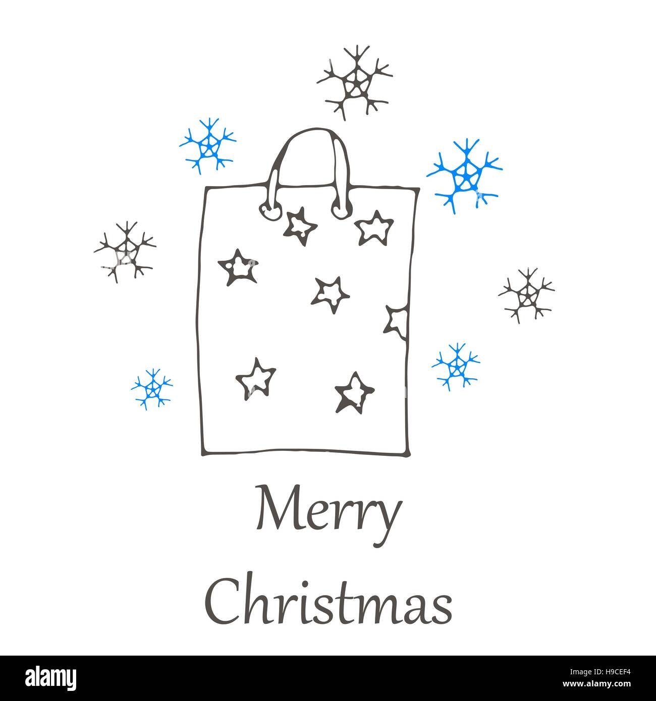 Black christmas star icon isolated Cut Out Stock Images & Pictures - Alamy