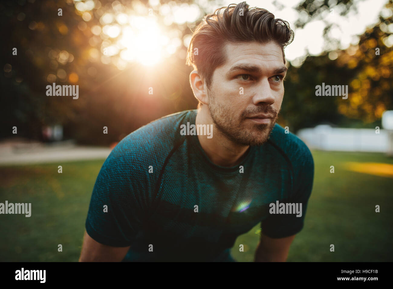 Young man closeup hi-res stock photography and images - Alamy