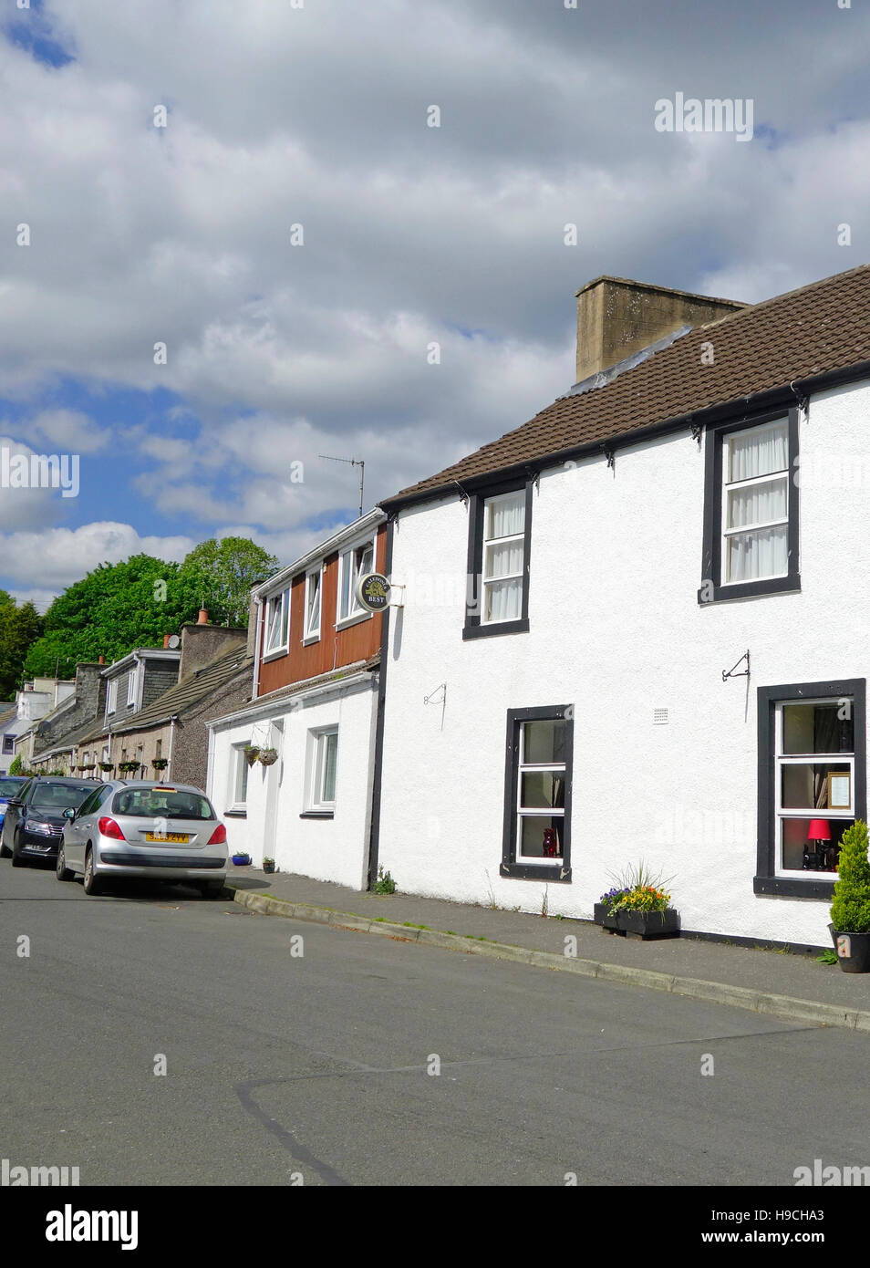 New Luce Village, Dumfries and Galloway, Scotland, UK Stock Photo - Alamy