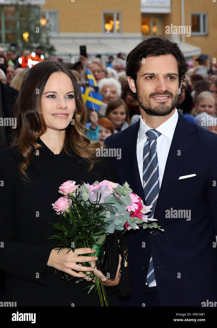 Prince Carl Philip of Sweden and his wife, Princess Sofia of Sweden, the Duke and Duchess of ...