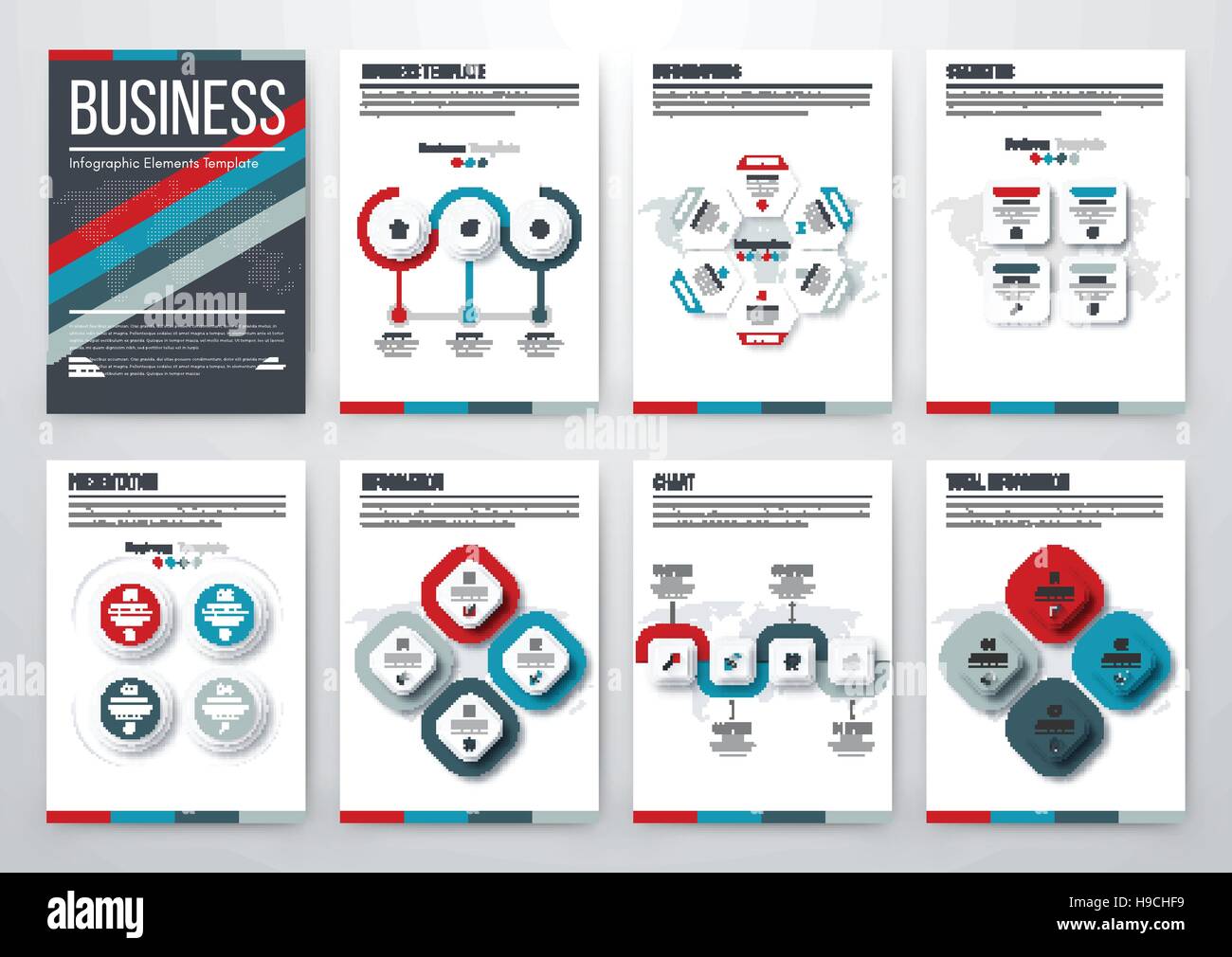 Modern infographic Stock Vector Images - Alamy