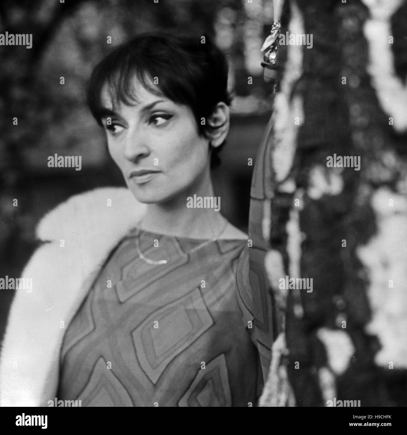 Barbara french singer Black and White Stock Photos & Images - Alamy