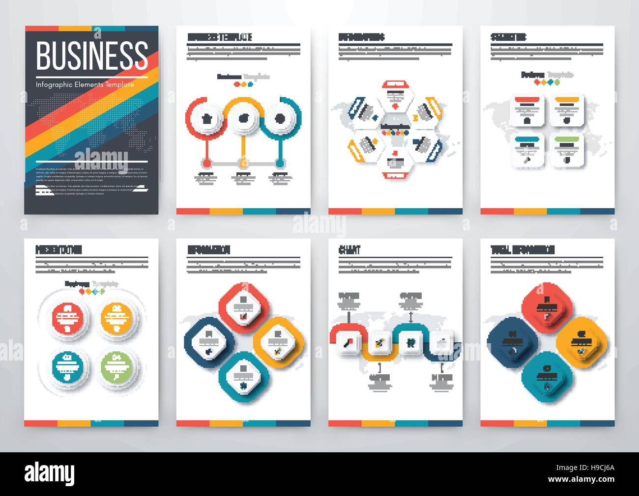 Modern infographic vector concept Stock Vector Image & Art - Alamy