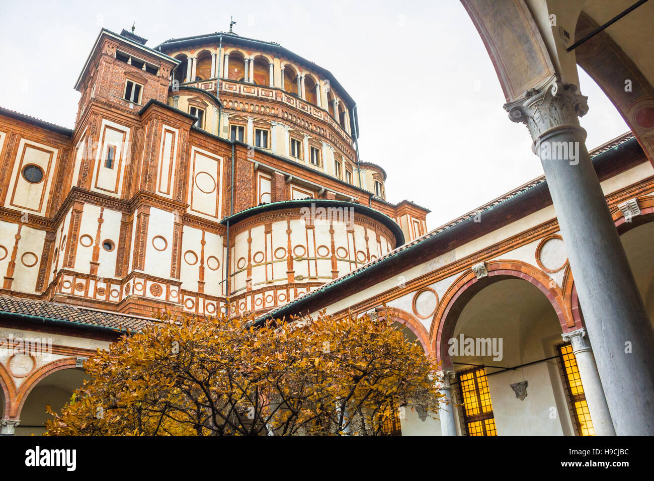 Santa Maria Delle Grazie autumn Stock Photo - Alamy