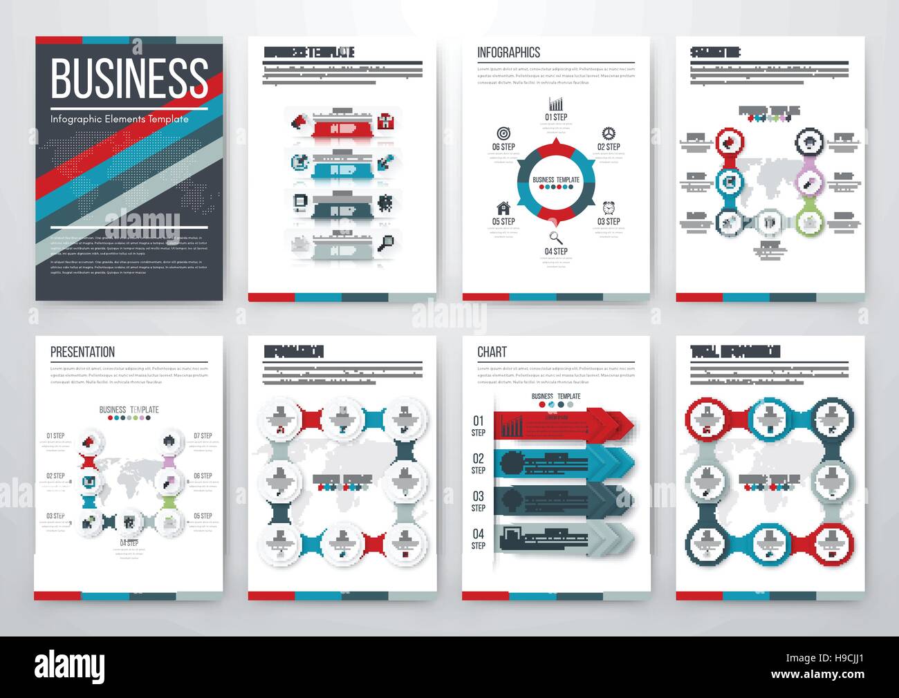 Modern infographic vector concept Stock Vector Image & Art - Alamy