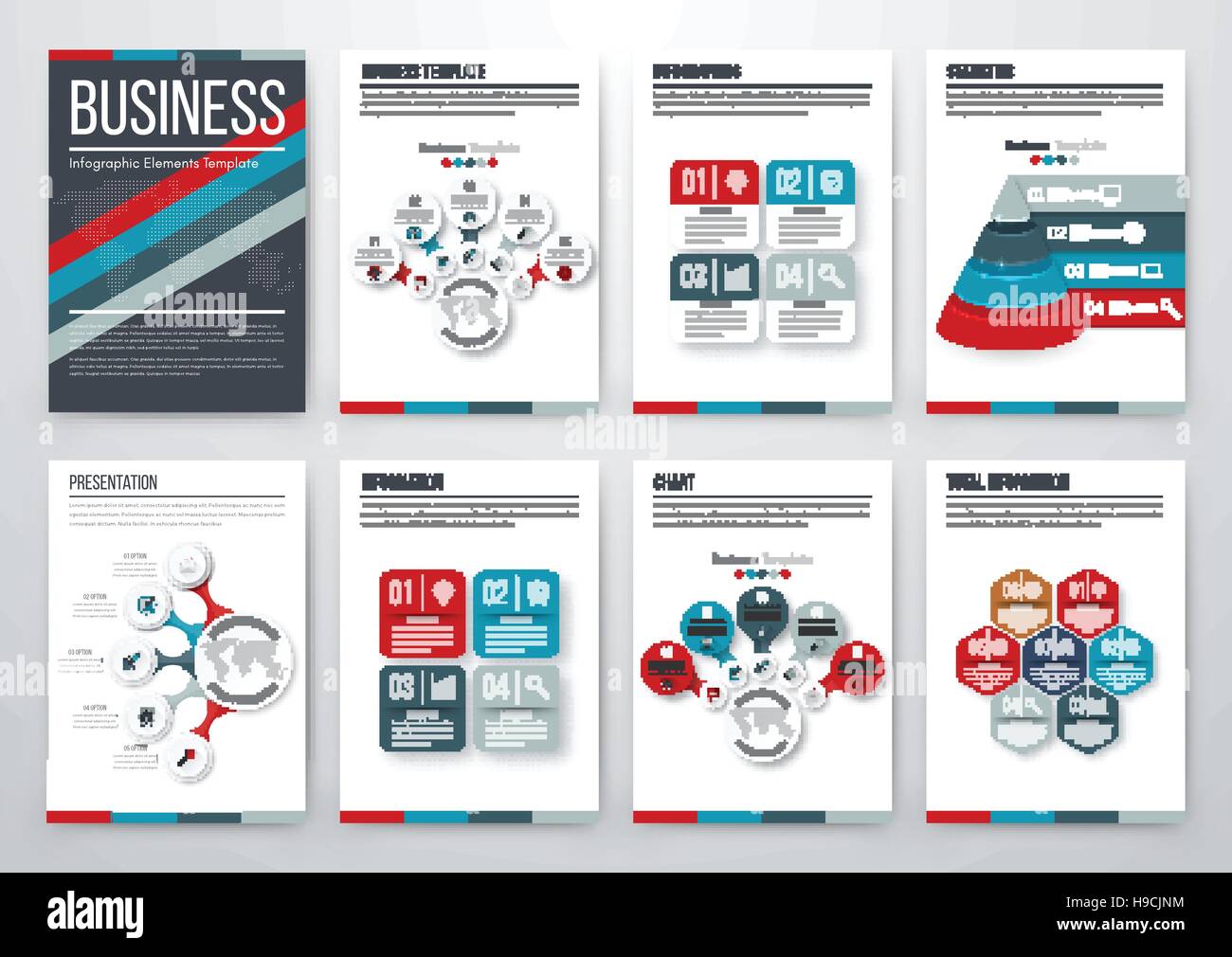 Modern infographic vector concept Stock Vector Image & Art - Alamy