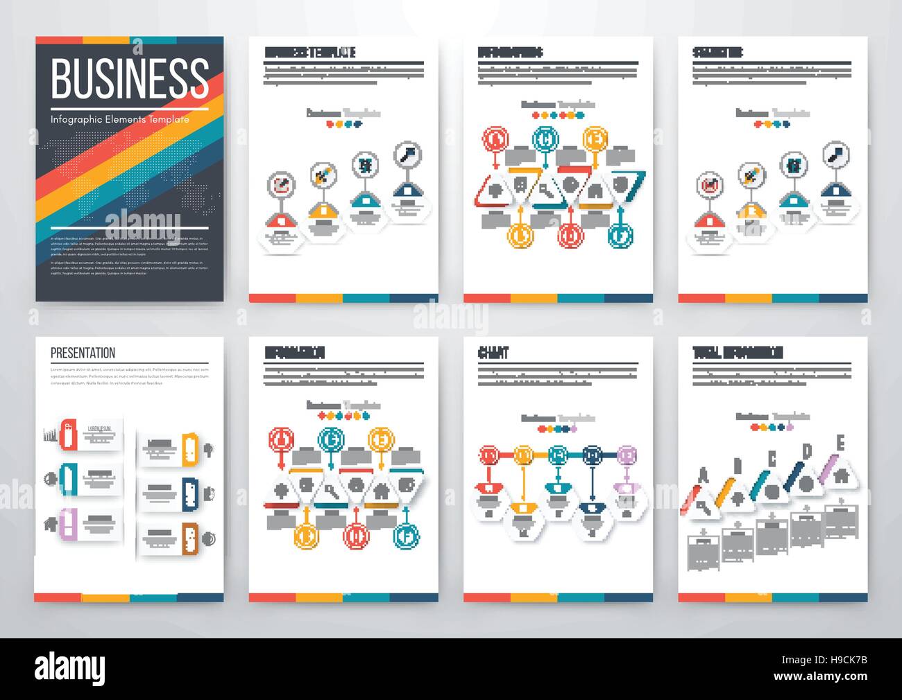 Modern infographic vector concept Stock Vector Image & Art - Alamy