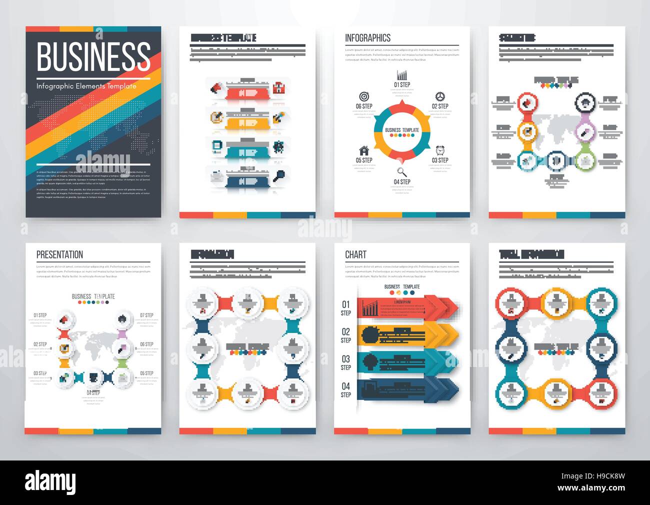 Modern infographic vector concept Stock Vector Image & Art - Alamy