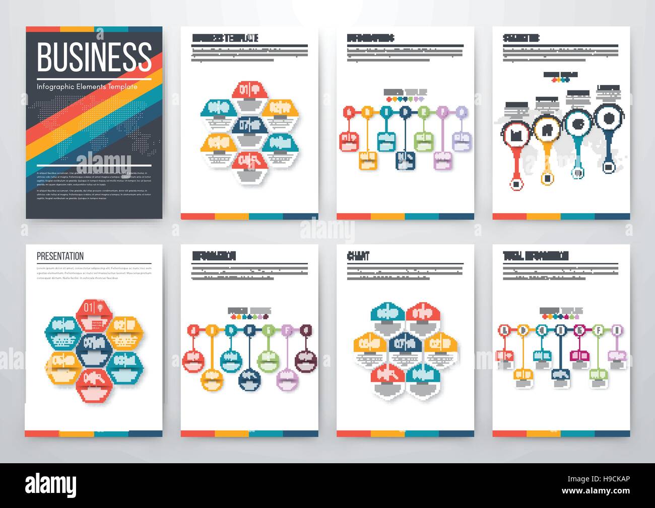 Modern infographic vector concept Stock Vector Image & Art - Alamy