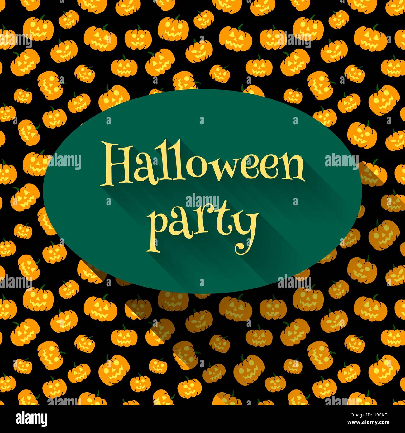 Colorful background for a Halloween party invitation or flyer, eps10 ...