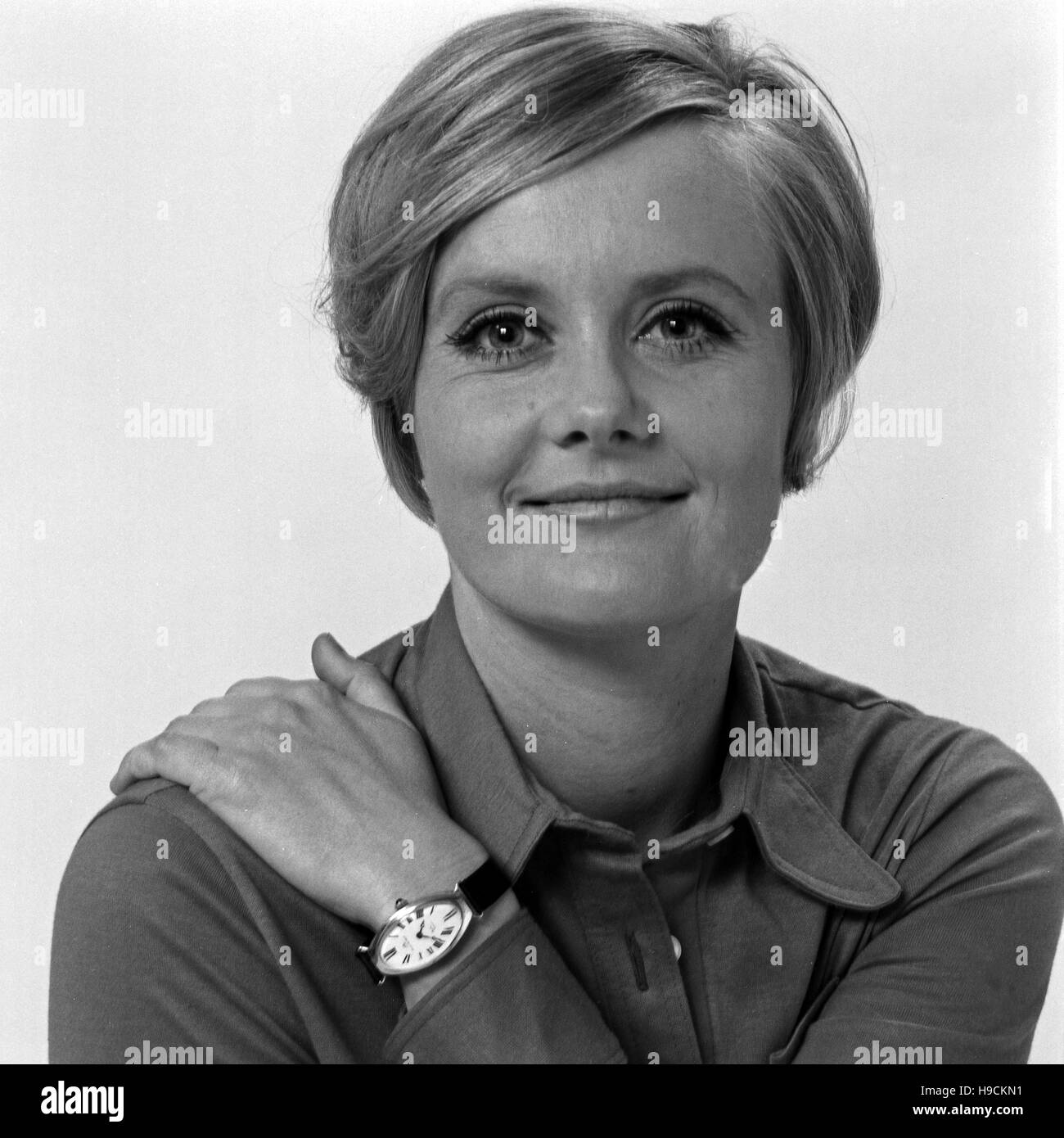 Deutsche Sängerin und Schauspielerin Inge Brück, Deutschland 1960er ...