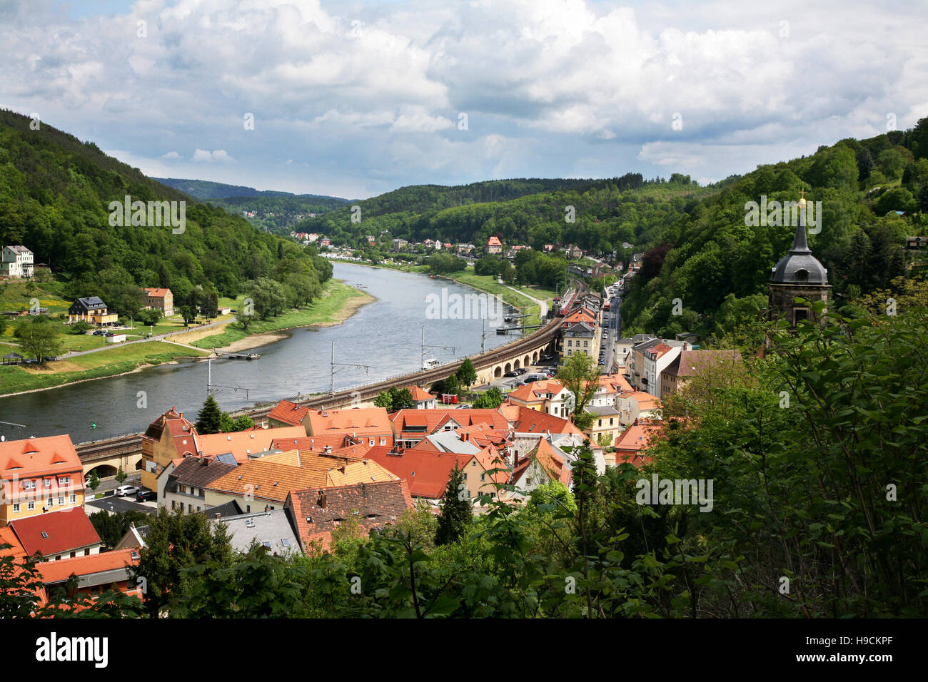 Elbe landscape hi-res stock photography and images - Alamy