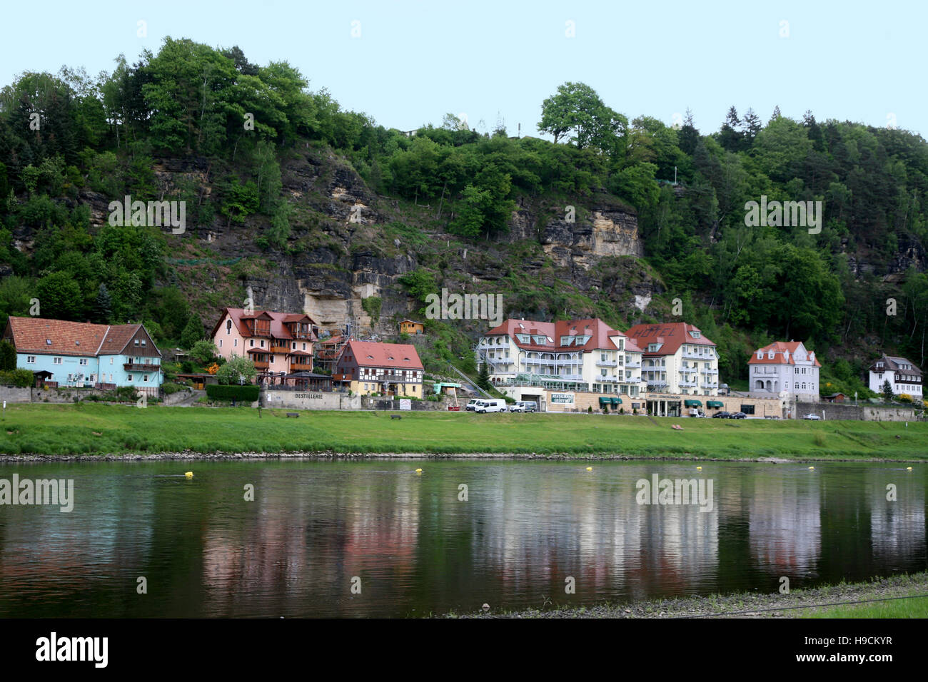 Elbe mountains mountain village hi-res stock photography and images - Alamy