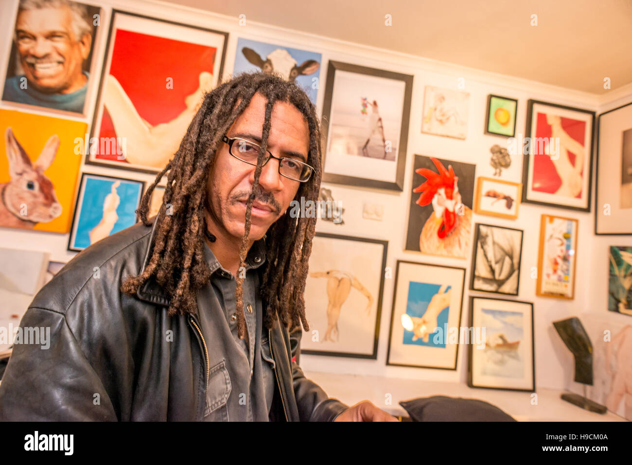 American novelist michael datcher reading hi-res stock photography and ...