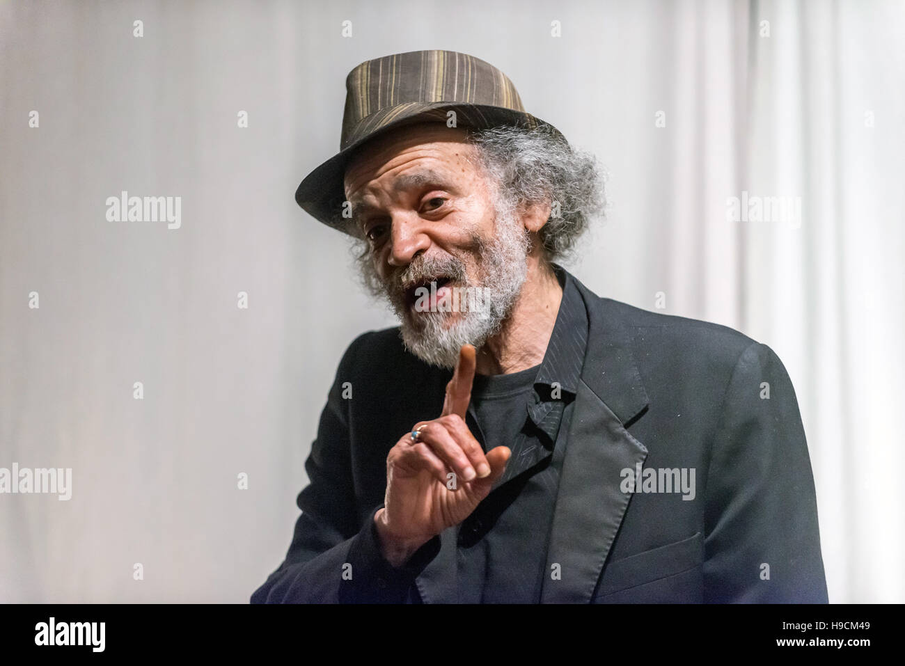 Britain-based Carribean poet John Agard Stock Photo - Alamy