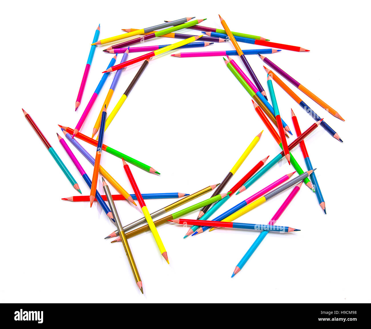 Drawing old multi colored Cut Out Stock Images & Pictures - Alamy