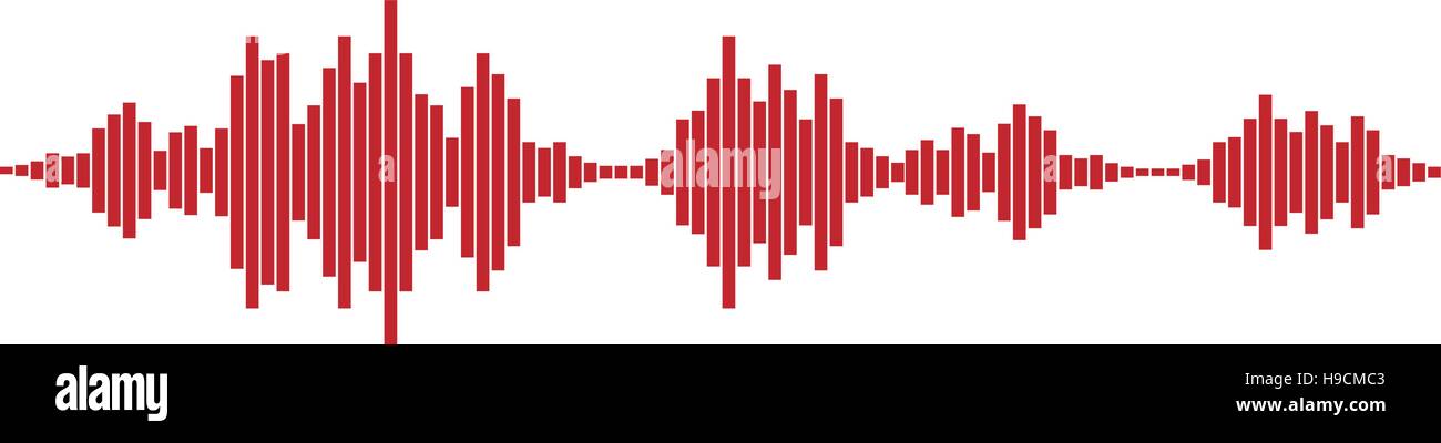 Red Sound Waves Stock Photos & Red Sound Waves Stock Images - Alamy