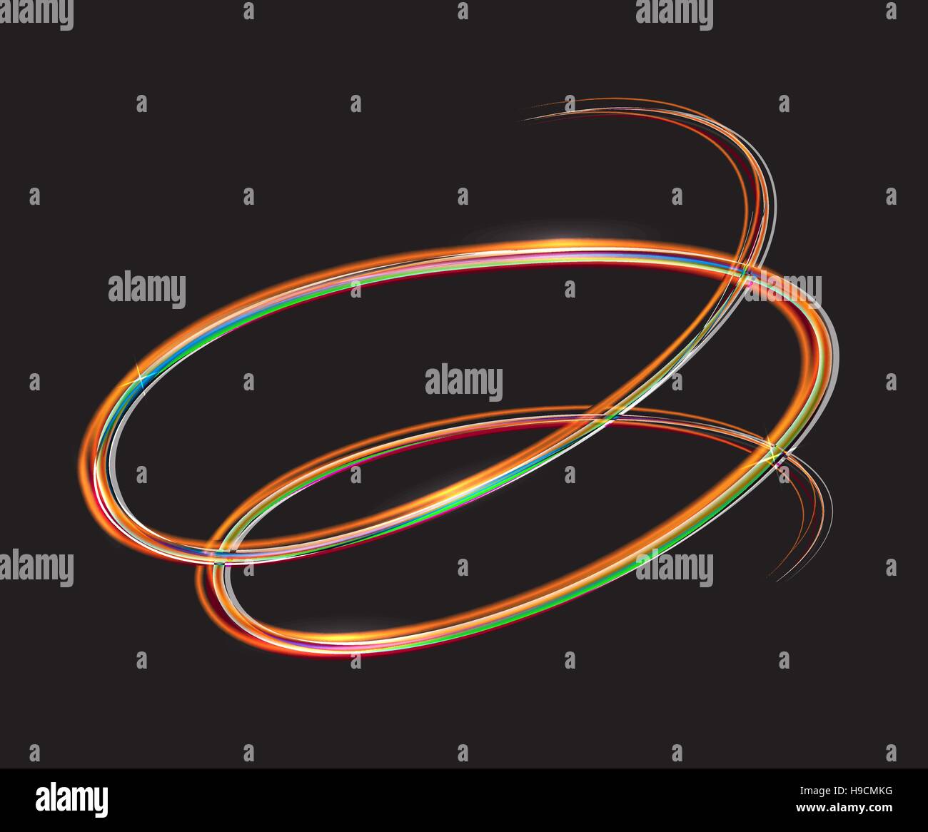 Dark Colorful light effect. Vector Illustration Stock Vector Image ...