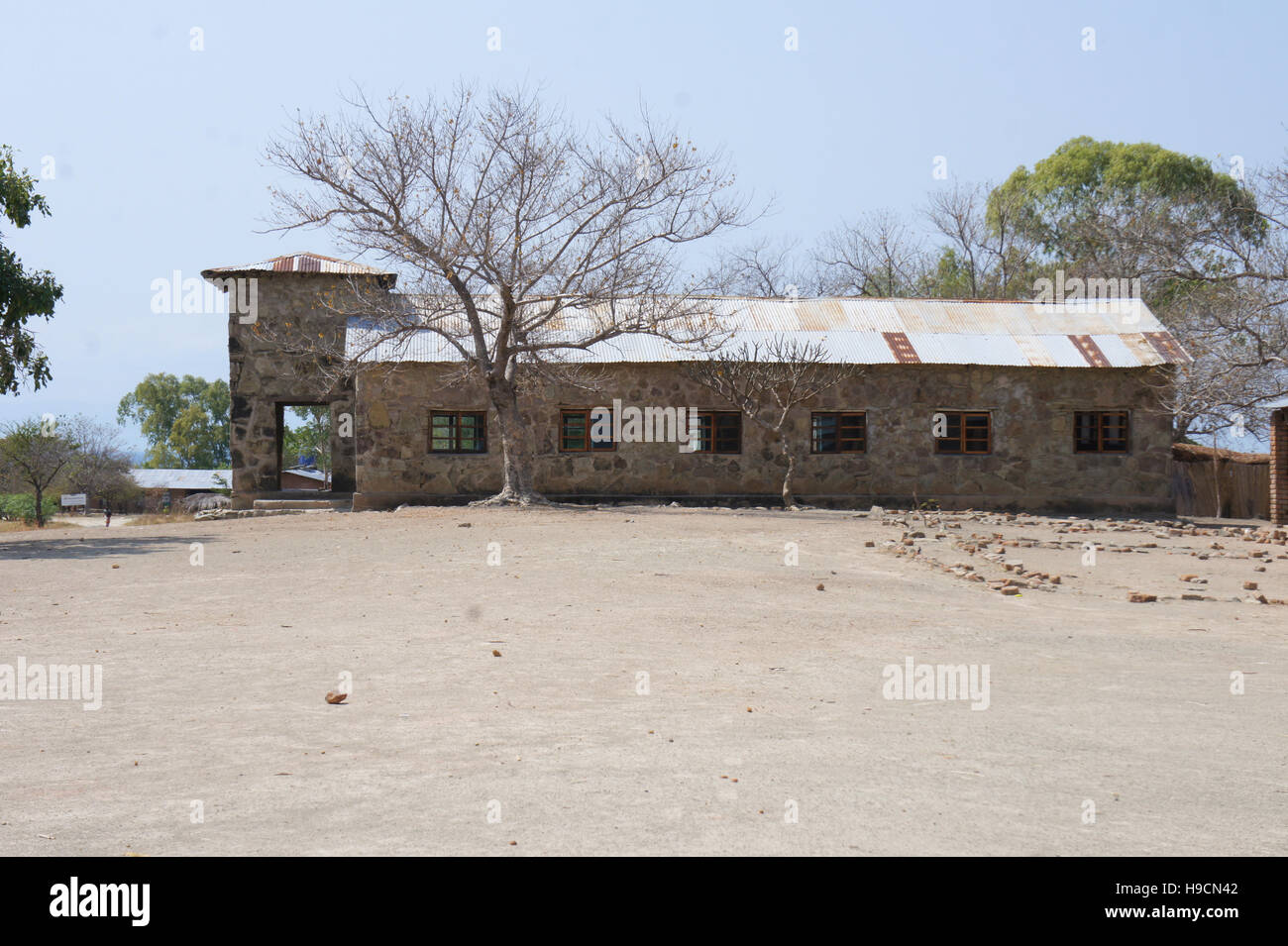 A stone church building in Malawi Stock Photo - Alamy