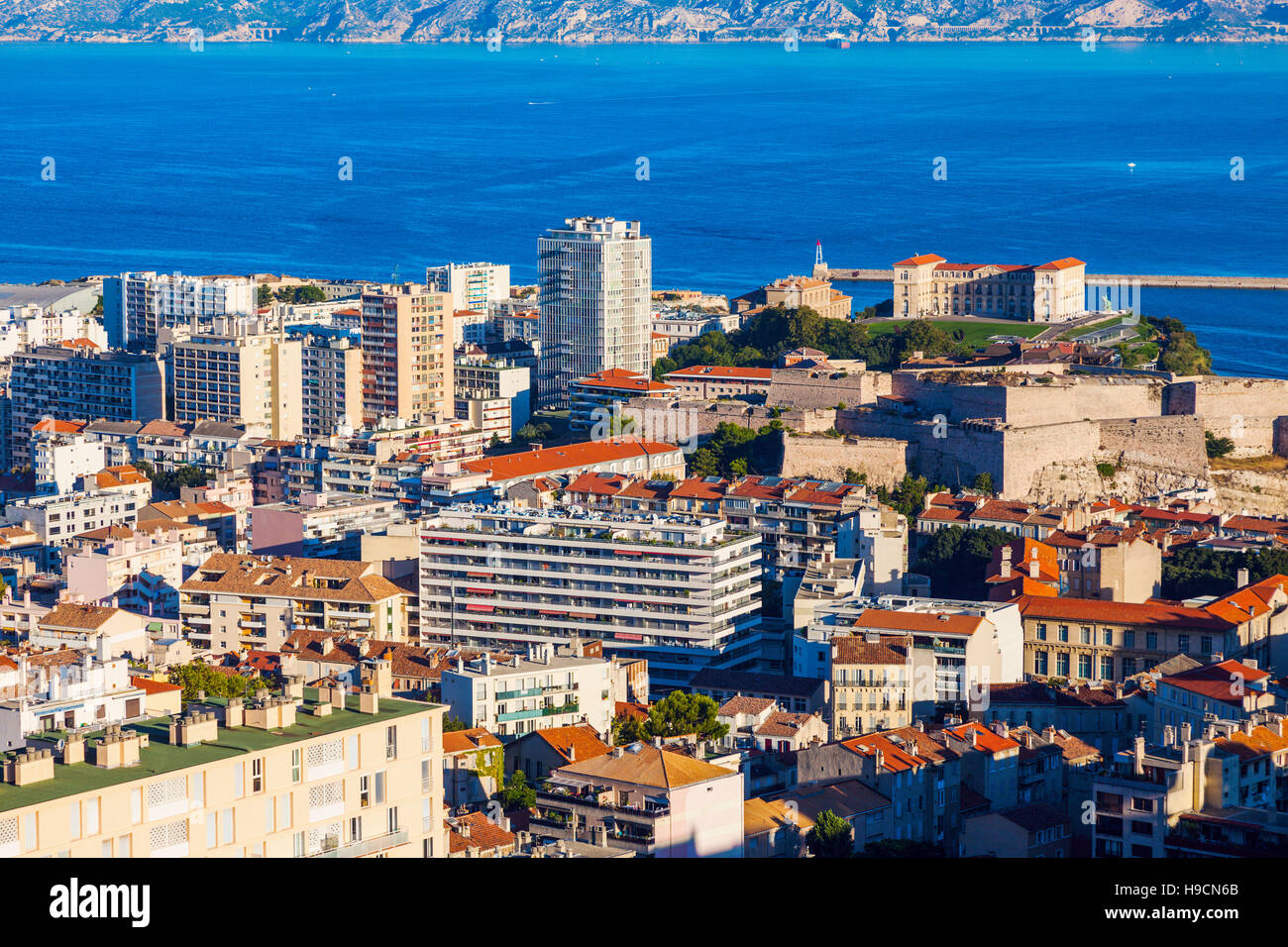 Architecture of Marseille. Marseille, Provence-Alpes-Cote d'Azur ...