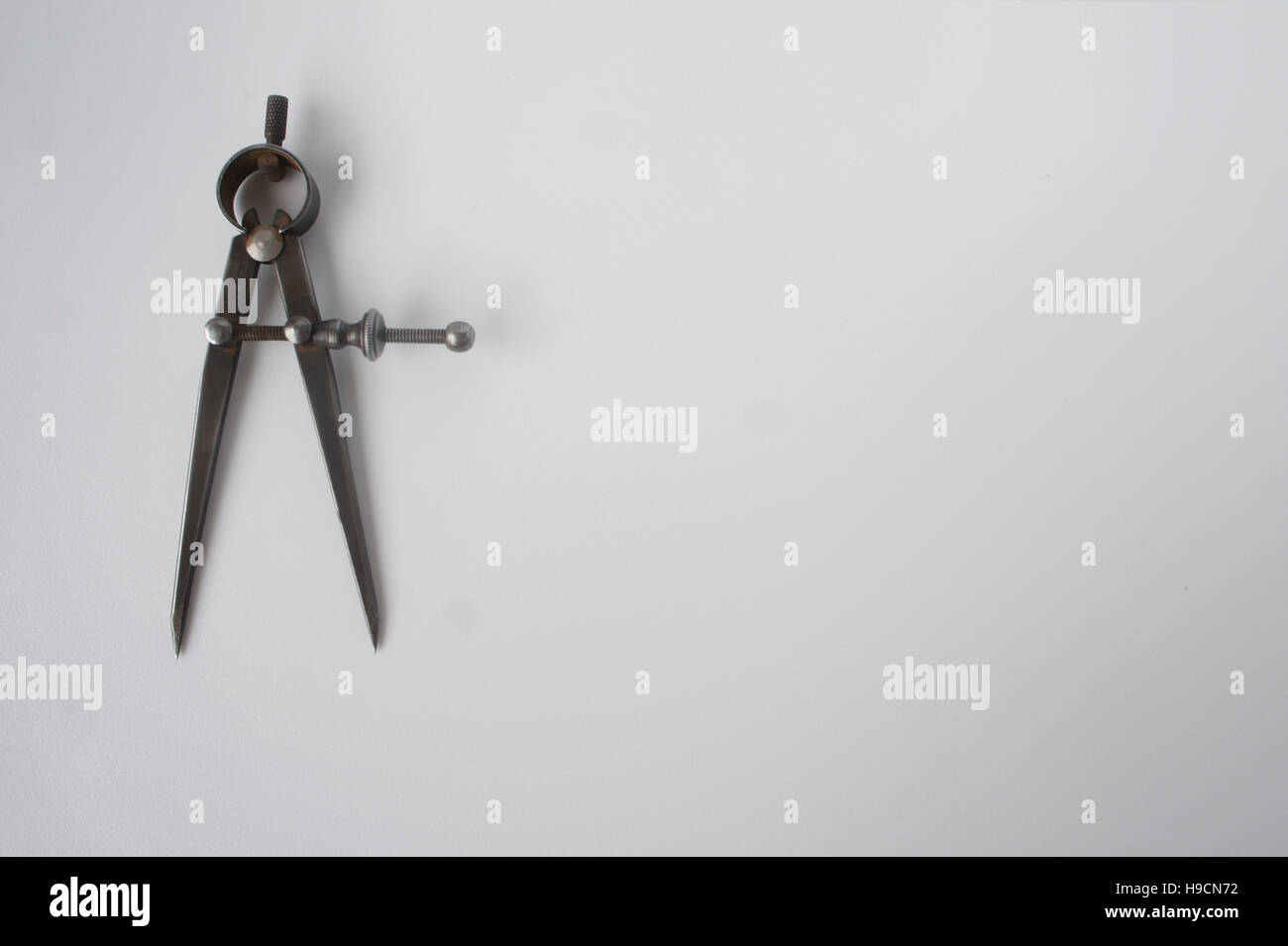 A traditional compass from above Stock Photo - Alamy
