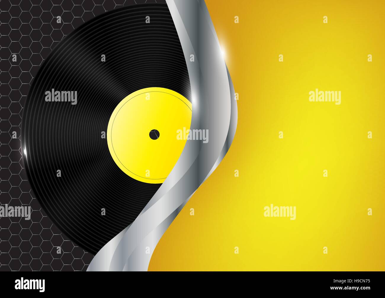 Abstract music background vector illustration for your design Stock ...