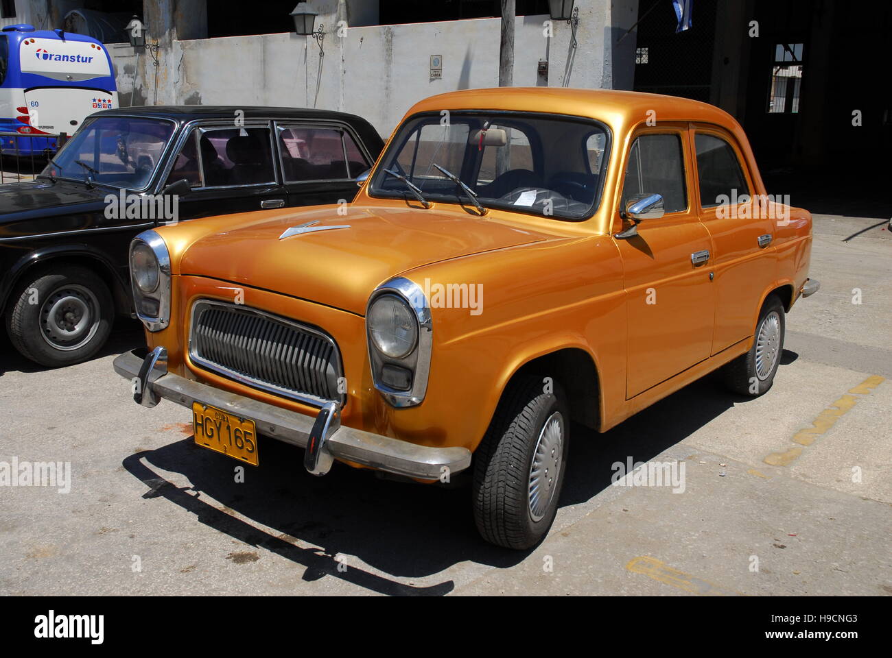 Cuba, Havana, classic British Ford car Stock Photo - Alamy