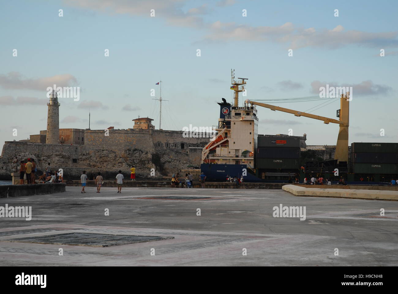Havana, Cuba, Harbour Entrance Stock Photo - Alamy