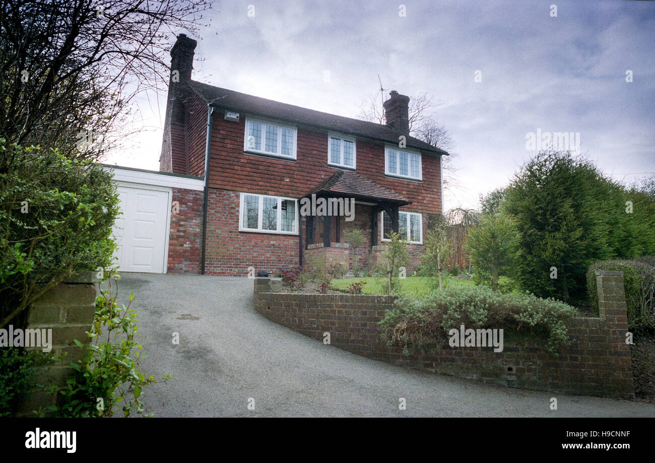 The murder of Terry Daddow: The house in Northiam, Kent, where Terry ...