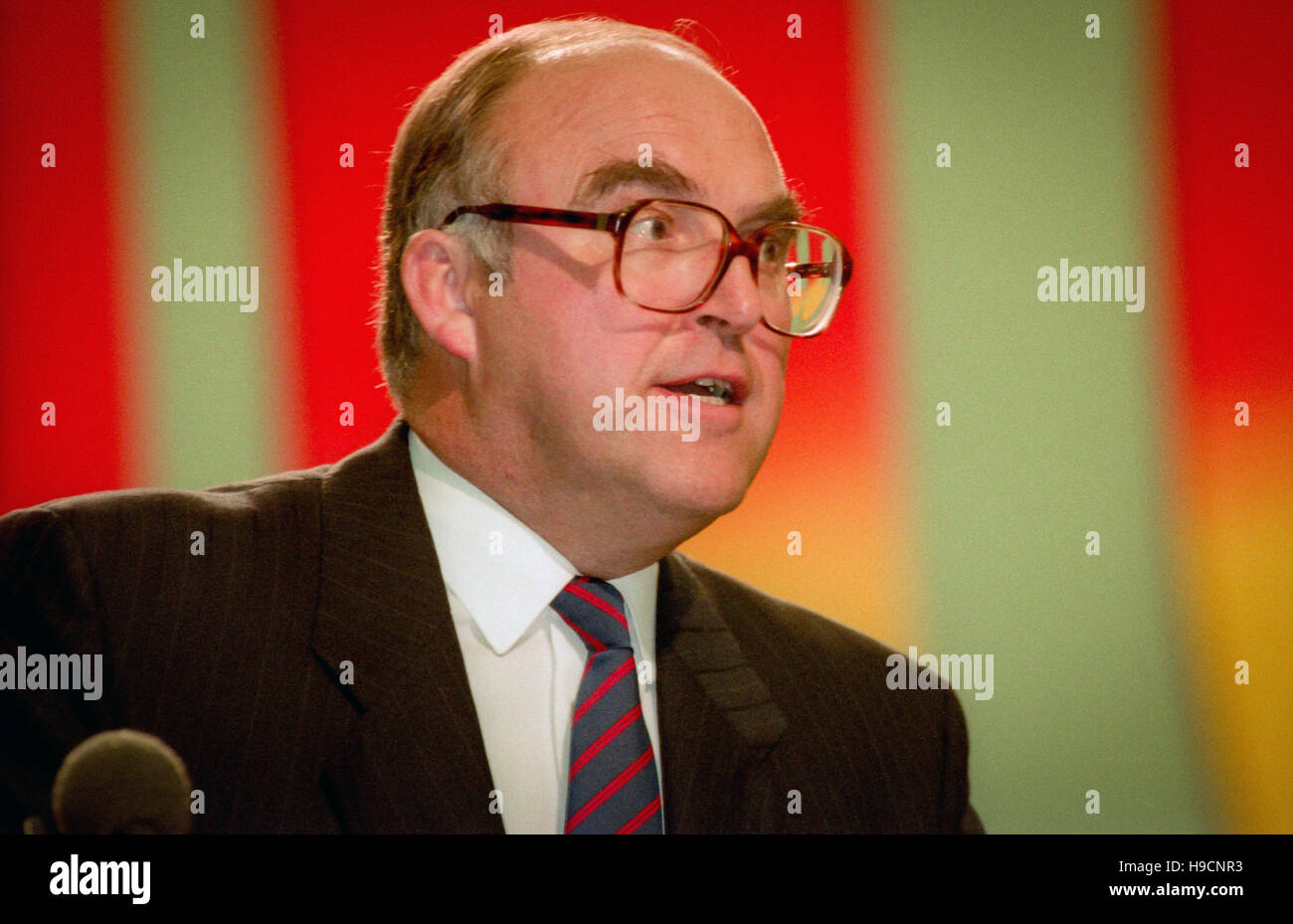 John Smith, Leader of the Labour Party, addresses the Trades Union ...