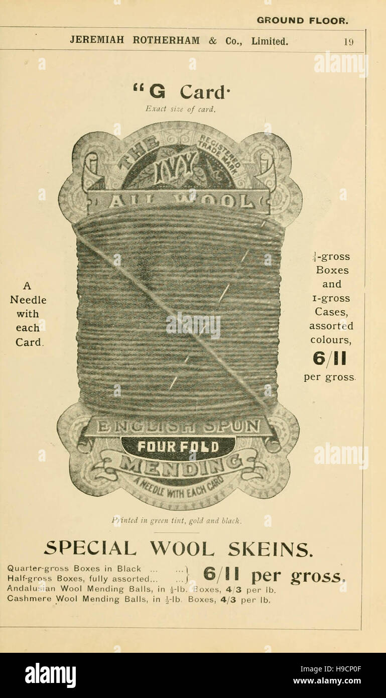 General Price List Stock Photo - Alamy