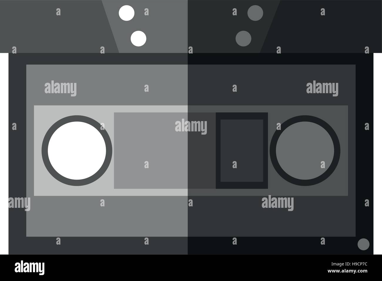 Isolated cassette device design Stock Vector Image & Art - Alamy