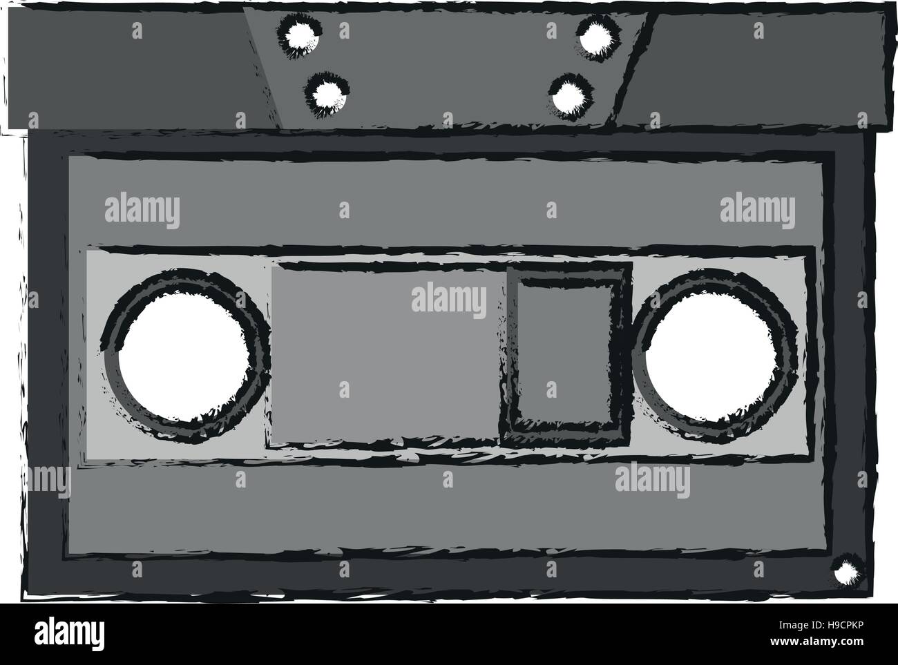 Isolated cassette device design Stock Vector Image & Art - Alamy