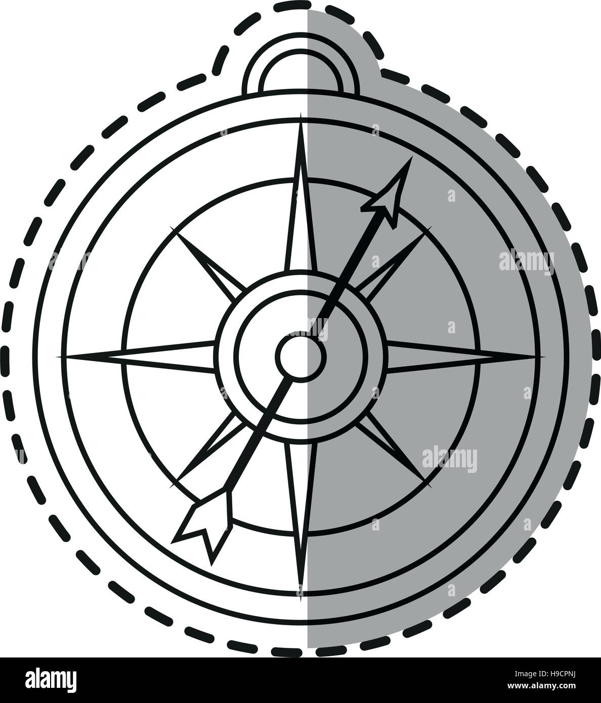 Isolated compass design Stock Vector Image & Art - Alamy