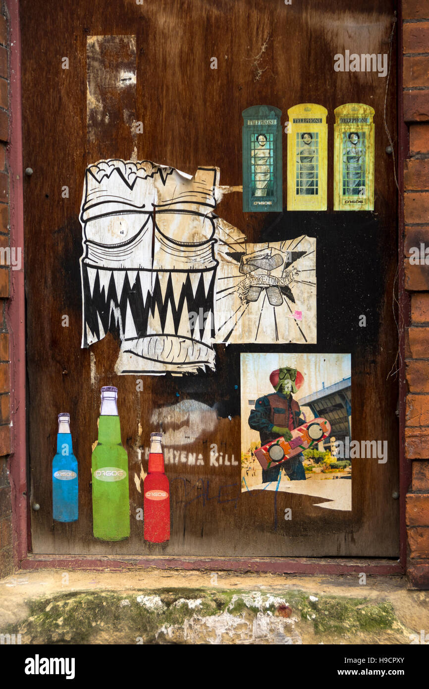Colourful street mural hi-res stock photography and images - Alamy