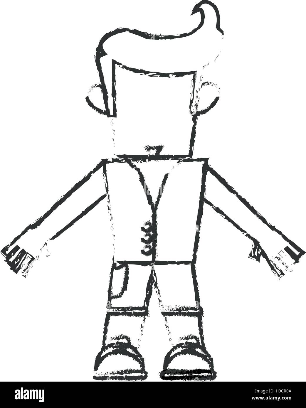 Isolated man design Stock Vector Image & Art - Alamy